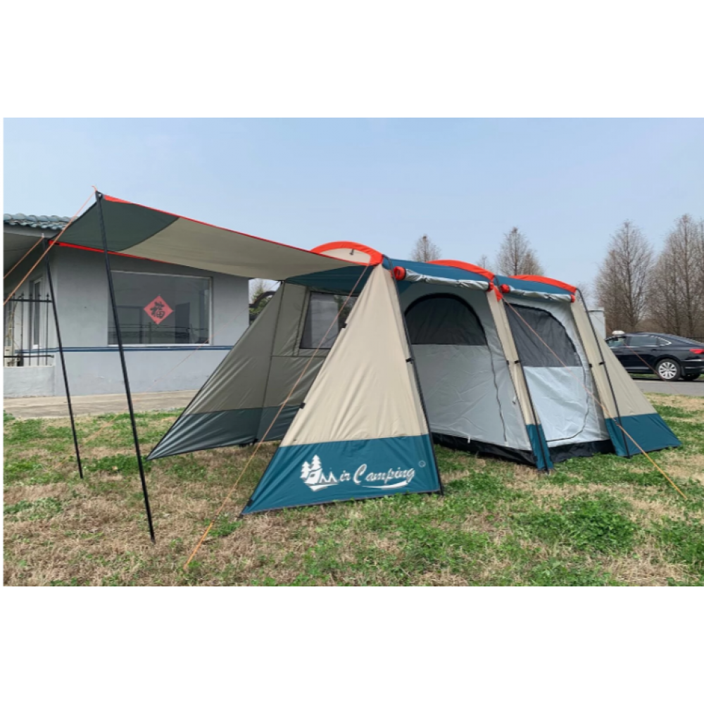 4 местную палатка с большим тамбуром Terbo Mir 0-19-4 купить по лучшей ...