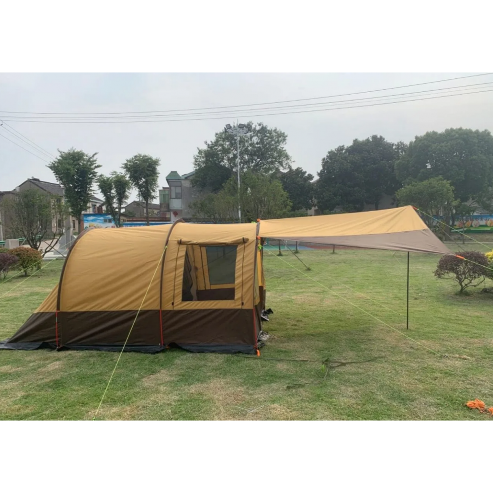 Туристическая шестиместная палатка шатёр Terbo Mir 1800-6 для рыбалки и ...