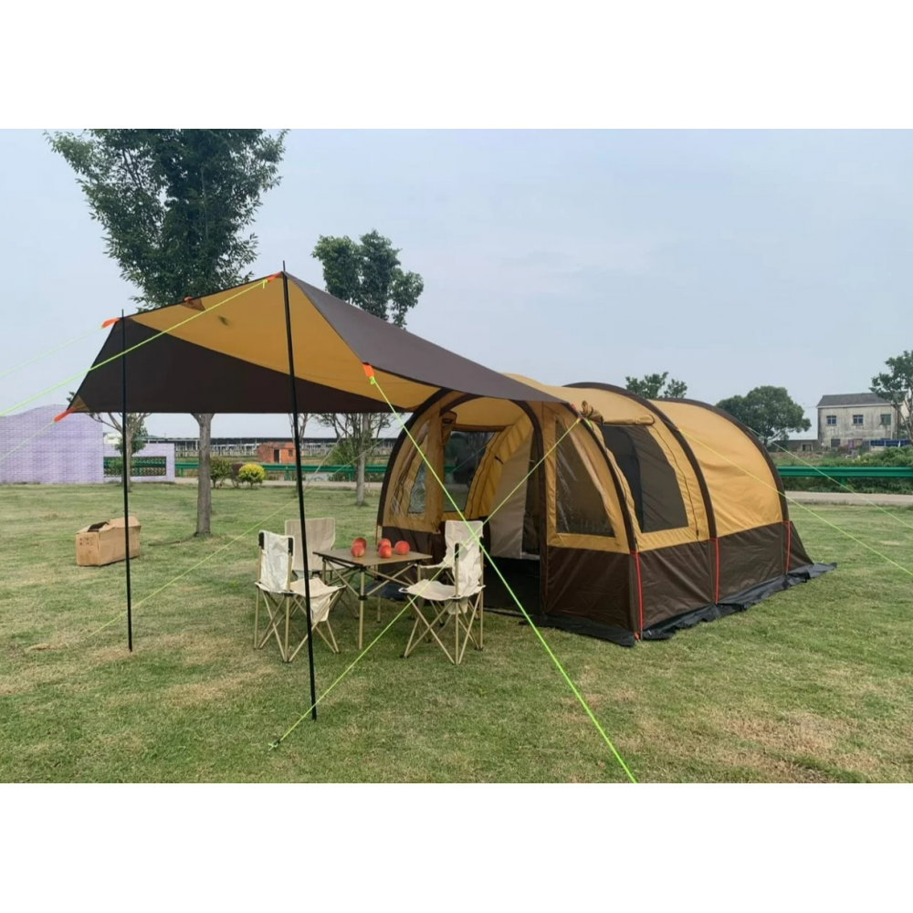 Туристическая шестиместная палатка шатёр Terbo Mir 1800-6 для рыбалки и ...