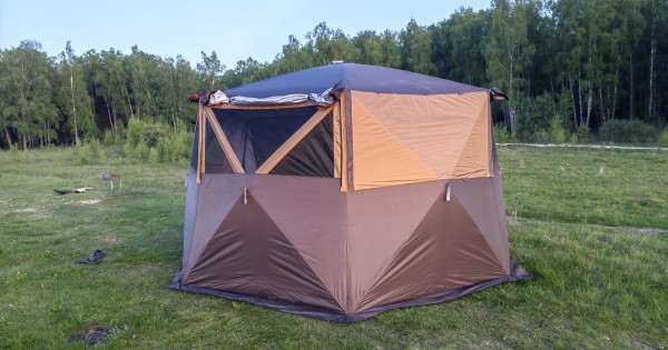 Шатер шестиугольный со съемным полом Terbo 3*3 м купить по лучшей цене ...